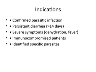 Parasitic_Diarrhea_Treatment in hospital.pptx