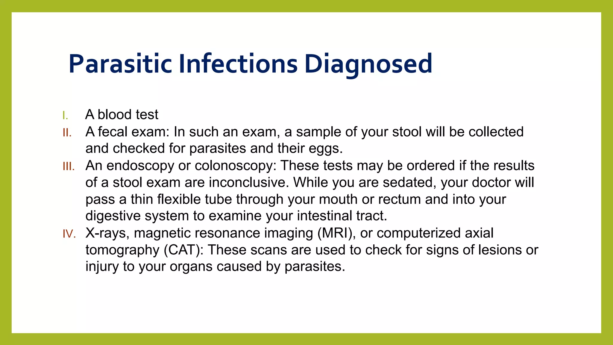 Human Parasitic Disease | PPTX