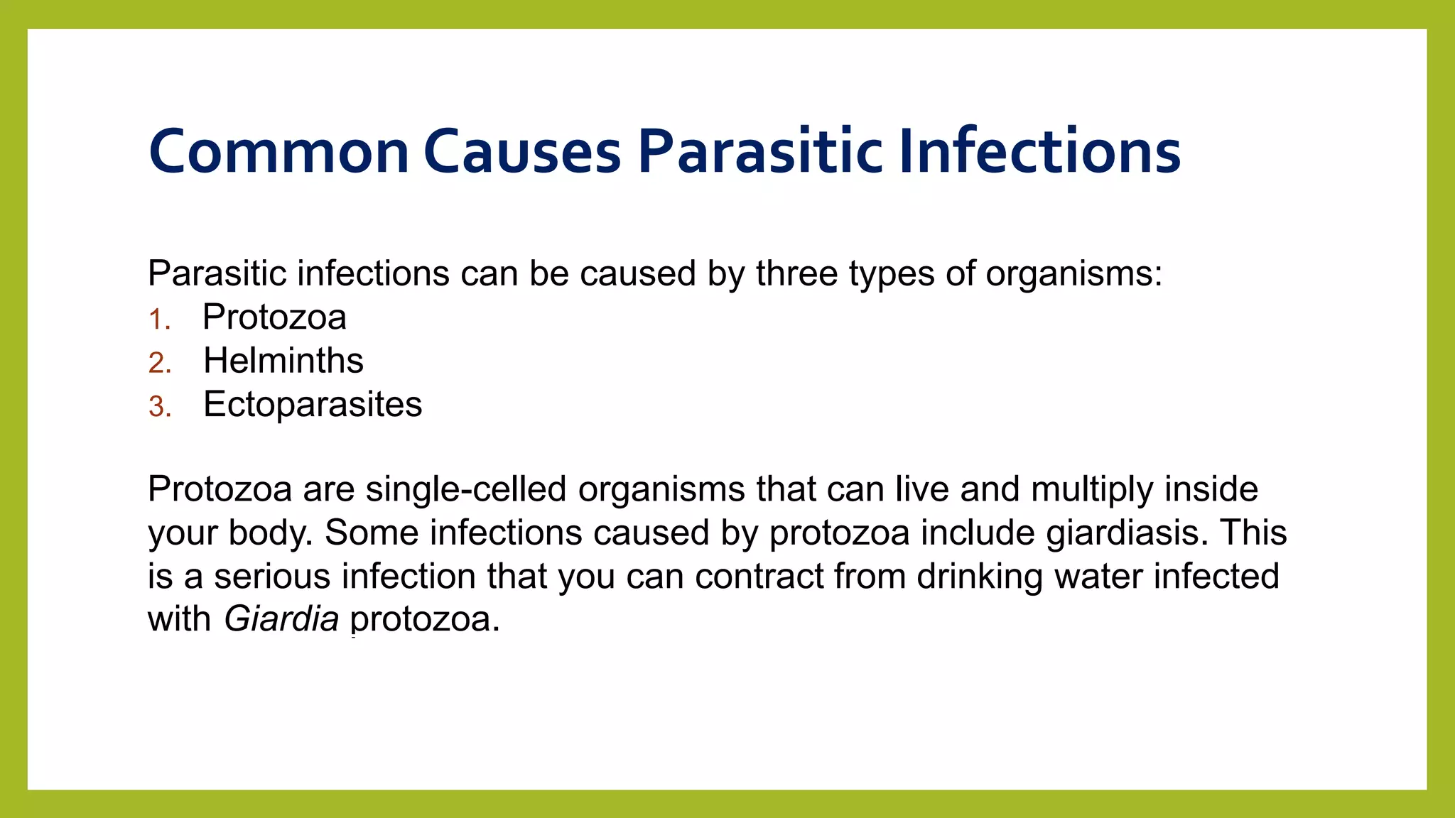 Human Parasitic Disease | PPTX