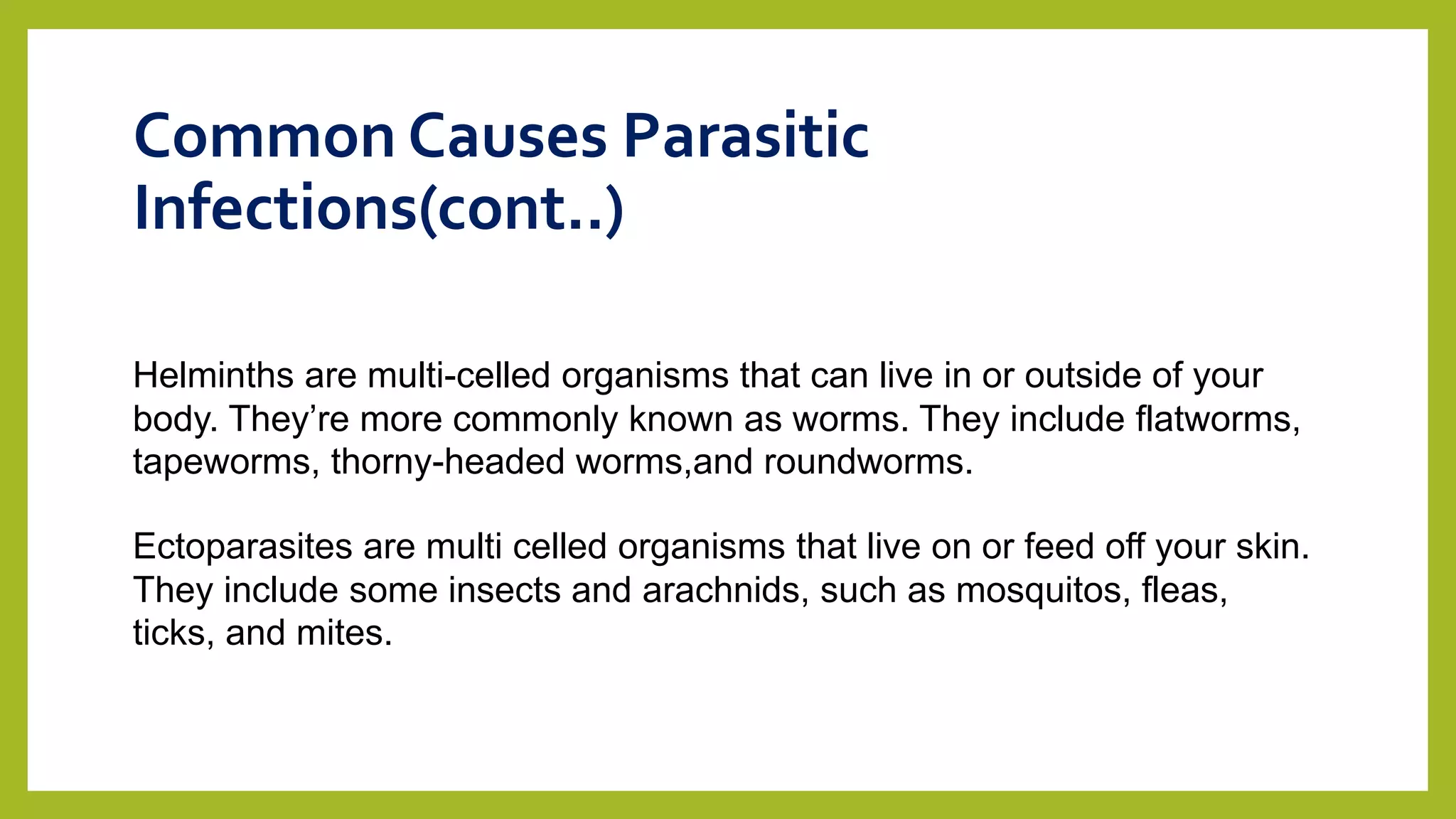 Human Parasitic Disease | PPTX