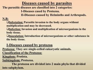 pathology of Parasitic diseases | PDF