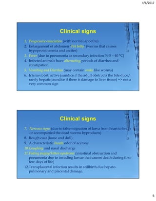 Parasitic diseases of pet animals | PDF