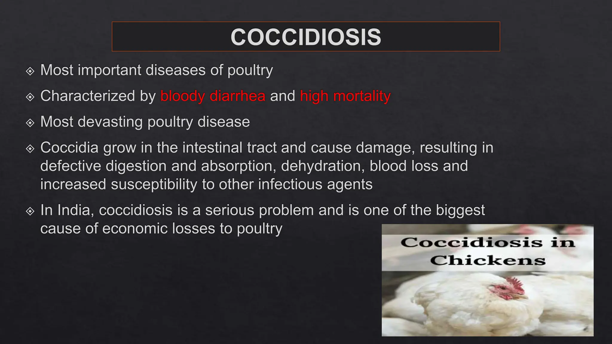 Pathology of parasitic diseases of poultry.pptx