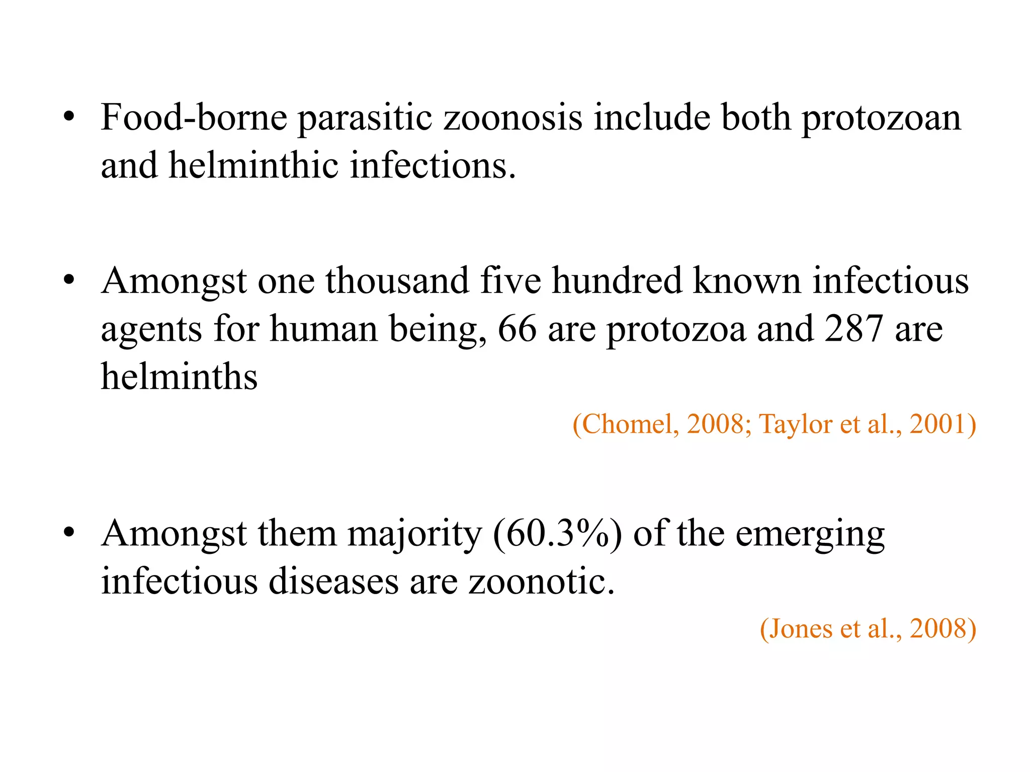 Parasitic-food borne diseases | PPTX