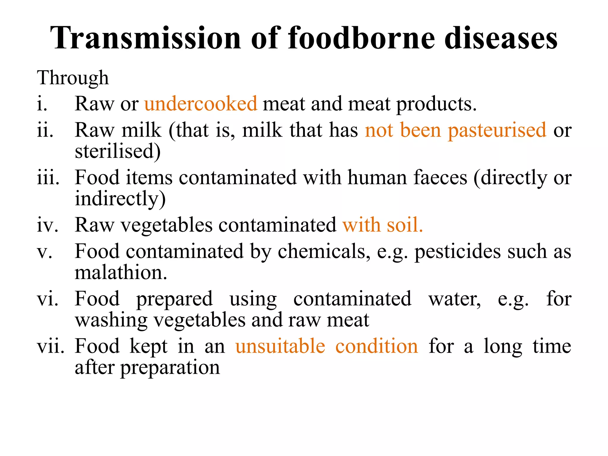 Parasitic-food borne diseases | PPTX