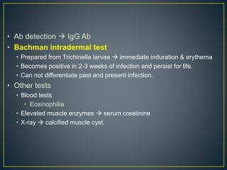 Parasitic infection of Skin, Soft tissue and Muskuloskeletal tissues.pptx