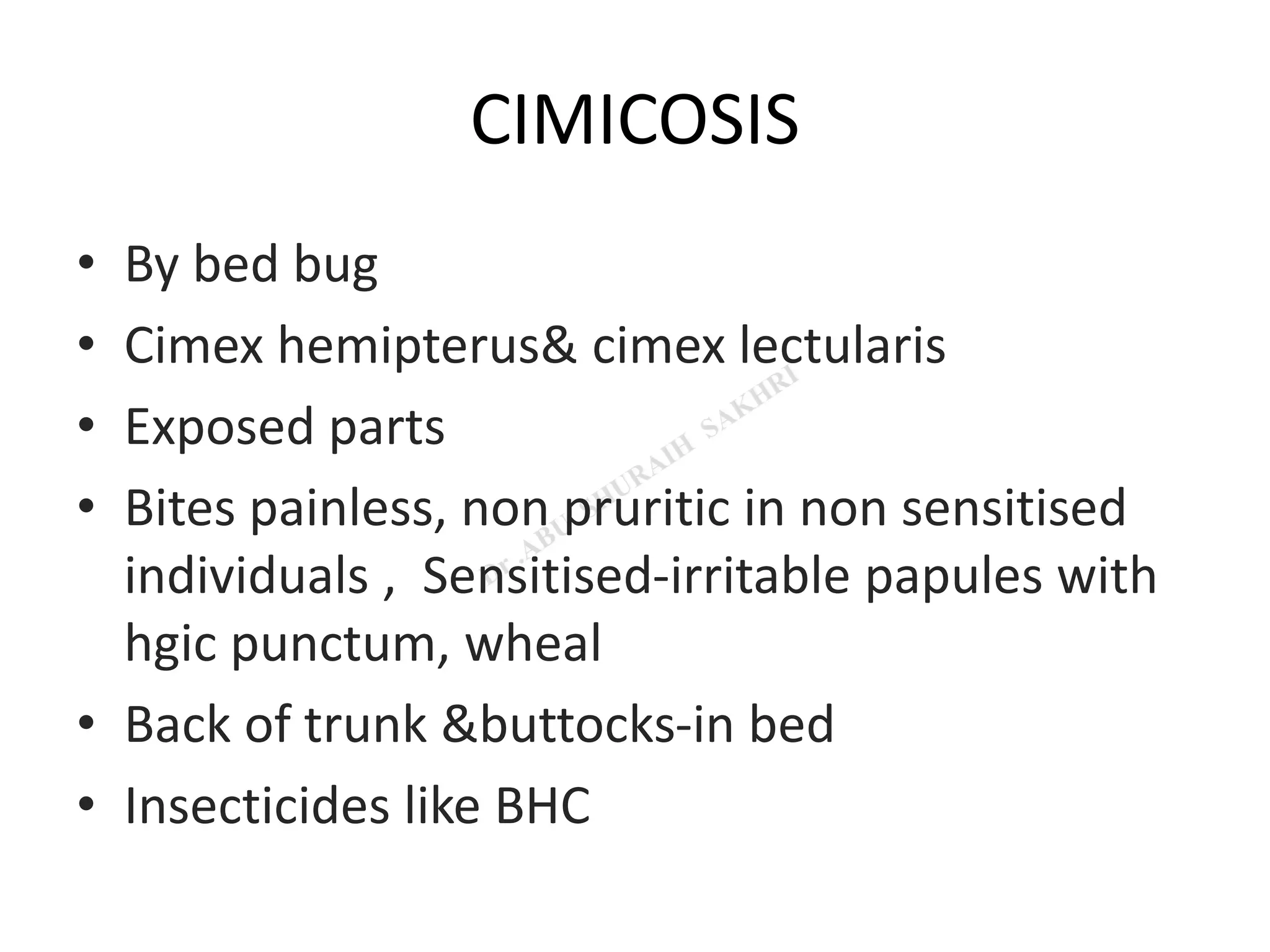Parasitic infestations | PPT
