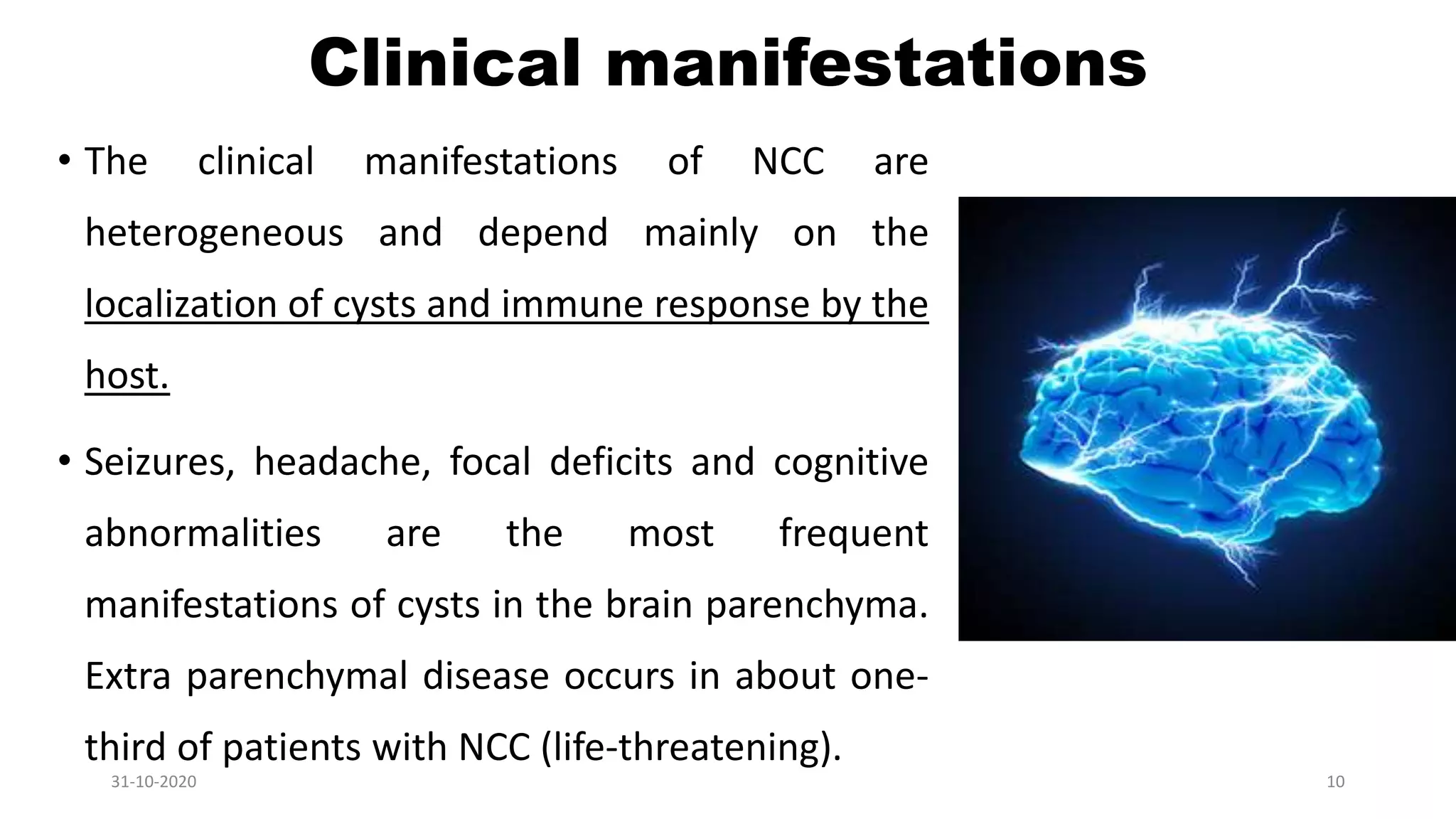 Parasitic neuro infections | PPTX
