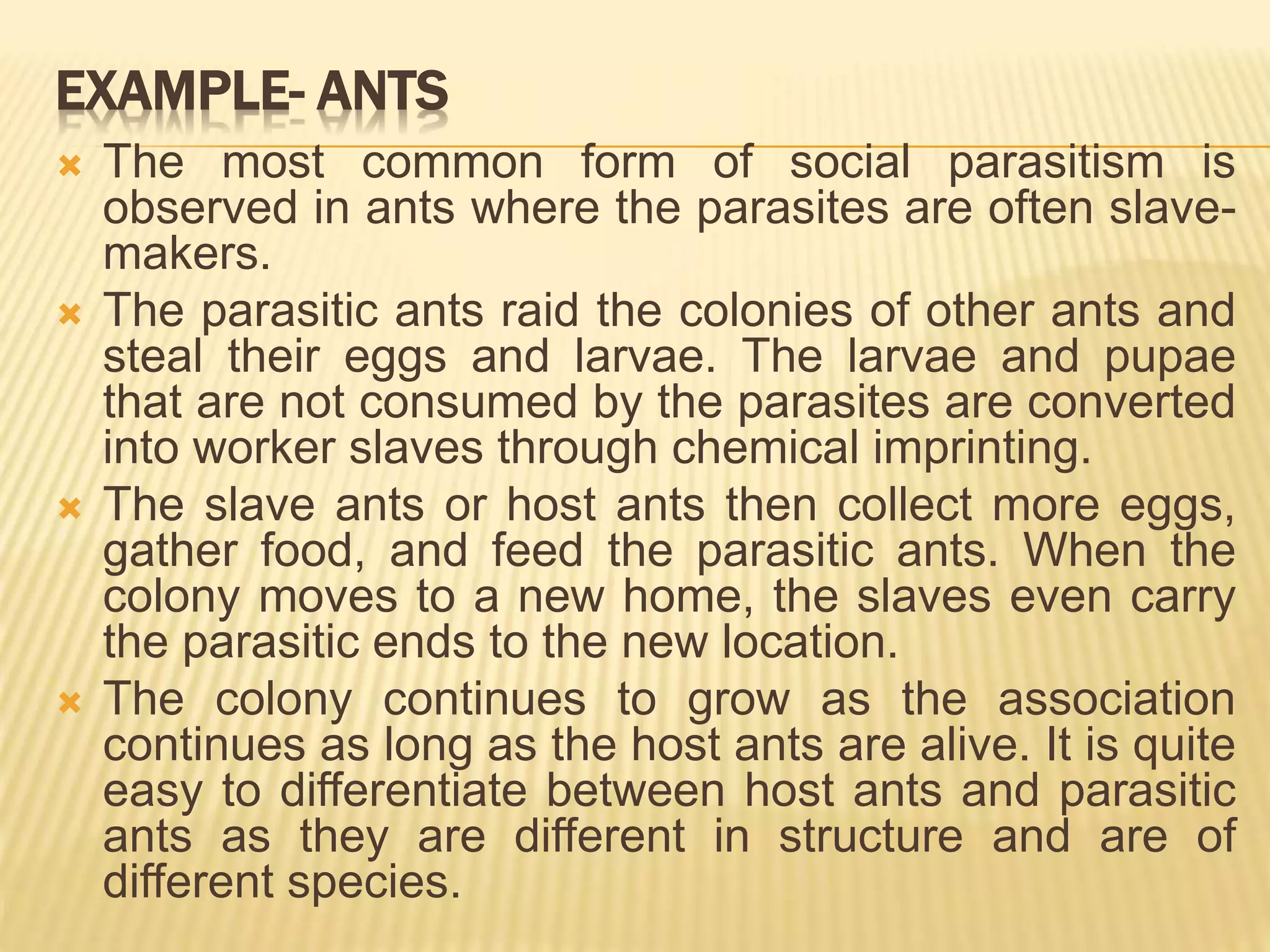 Parasitism | PPTX
