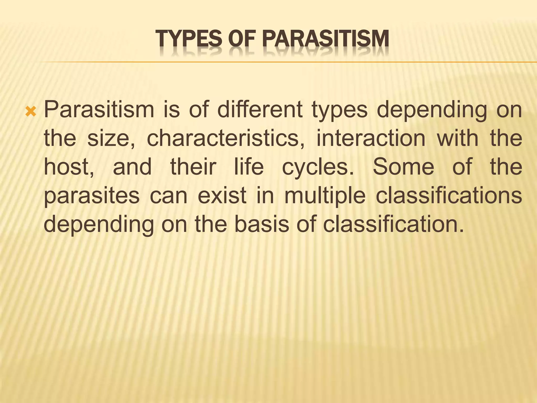 Parasitism | PPTX