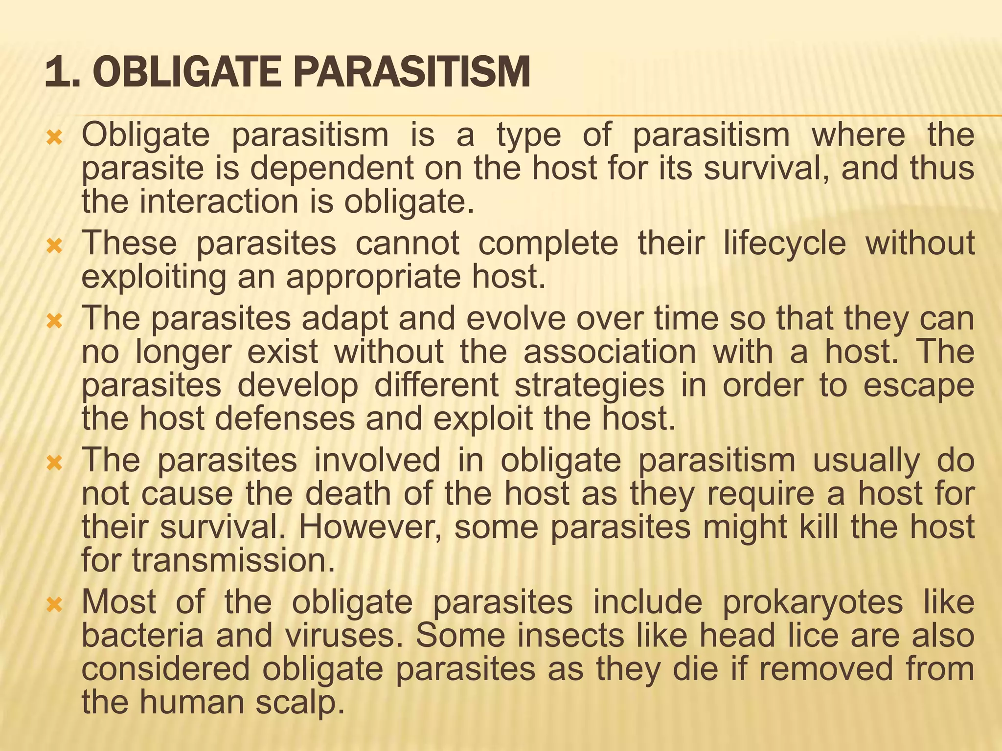 Parasitism | PPTX
