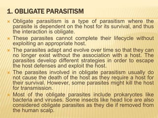 Parasitism | PPTX
