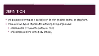 Parasitism for ess topic presentation IB | PPTX