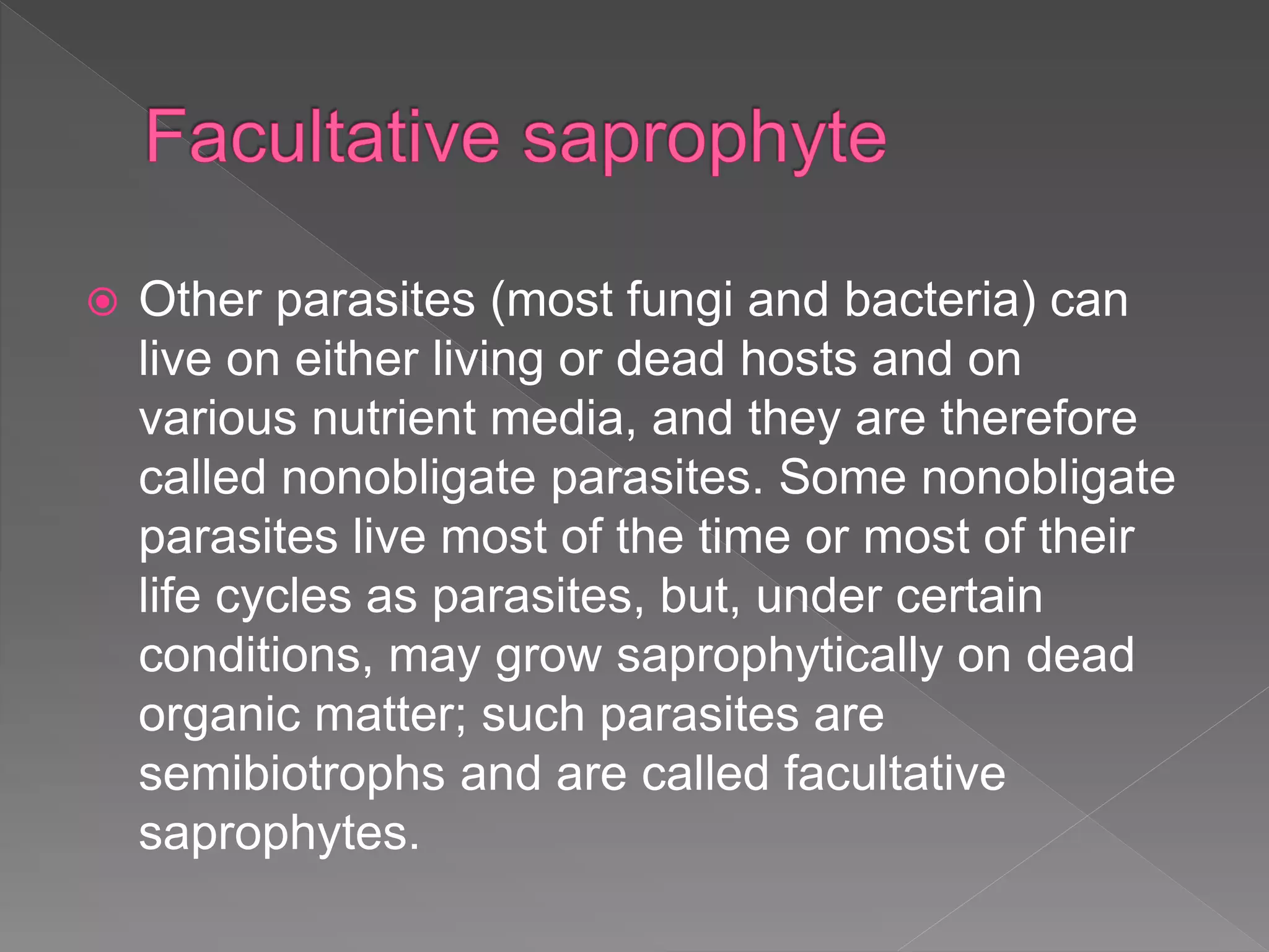 Parasitism and disease | PPTX