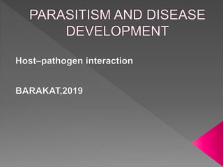Parasitism and disease | PPTX