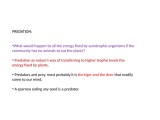 PARASITISM AND PREDATION ENVIRONMENTAL MICROBIOLOGY | PPTX