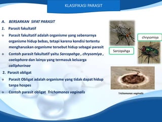 Parasit kelompok 4 kelas A | PPTX