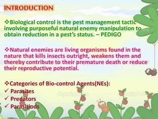 Parasitoids and Predators, their attributes. | PPTX