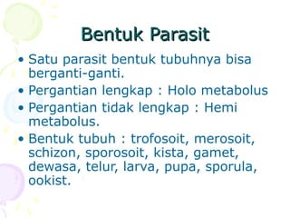 Parasitologi | PPT