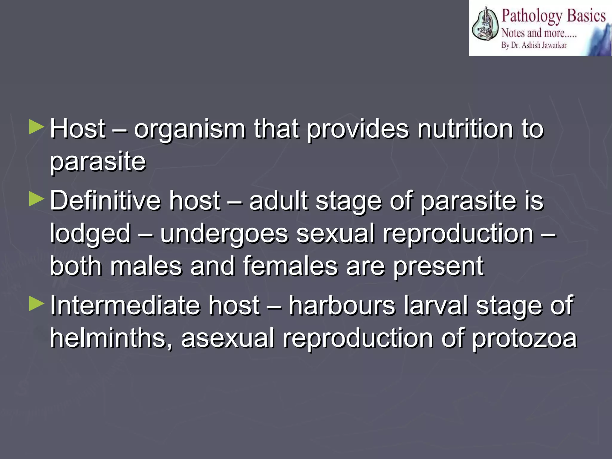 Parasitology | PPT
