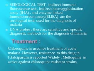 Parasitology (plasmodium) | PPTX