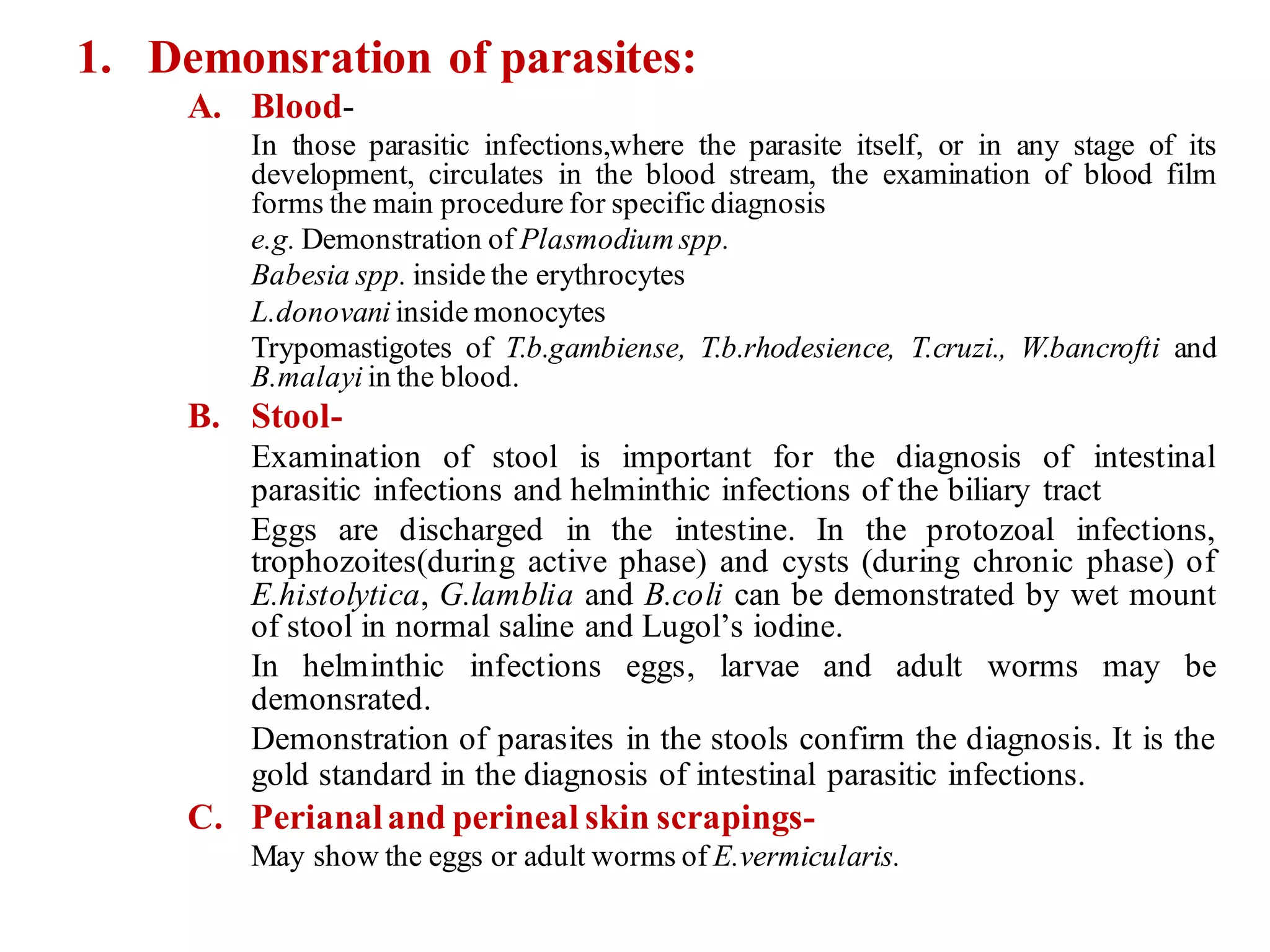Parasitology | PDF