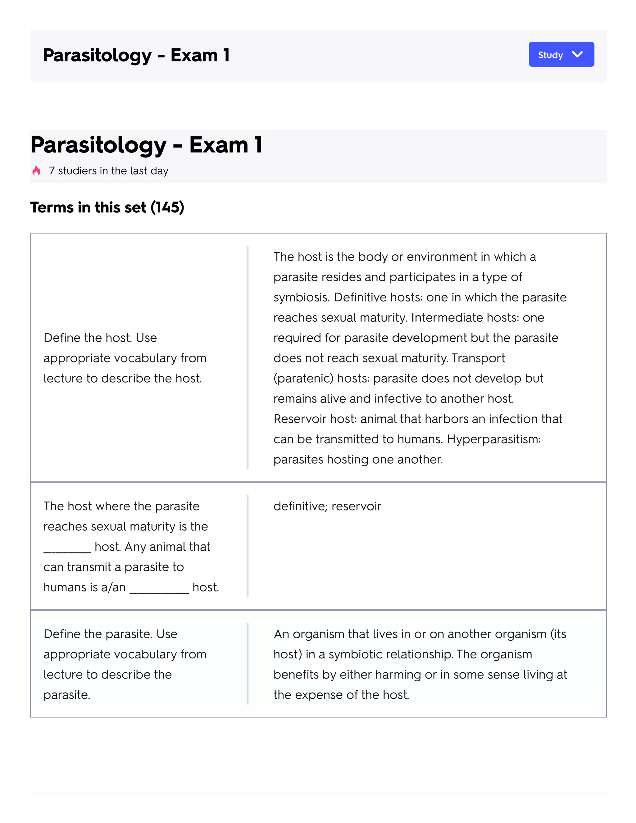 Parasitology - Exam 1 Flashcards _ Quizlet.pdf