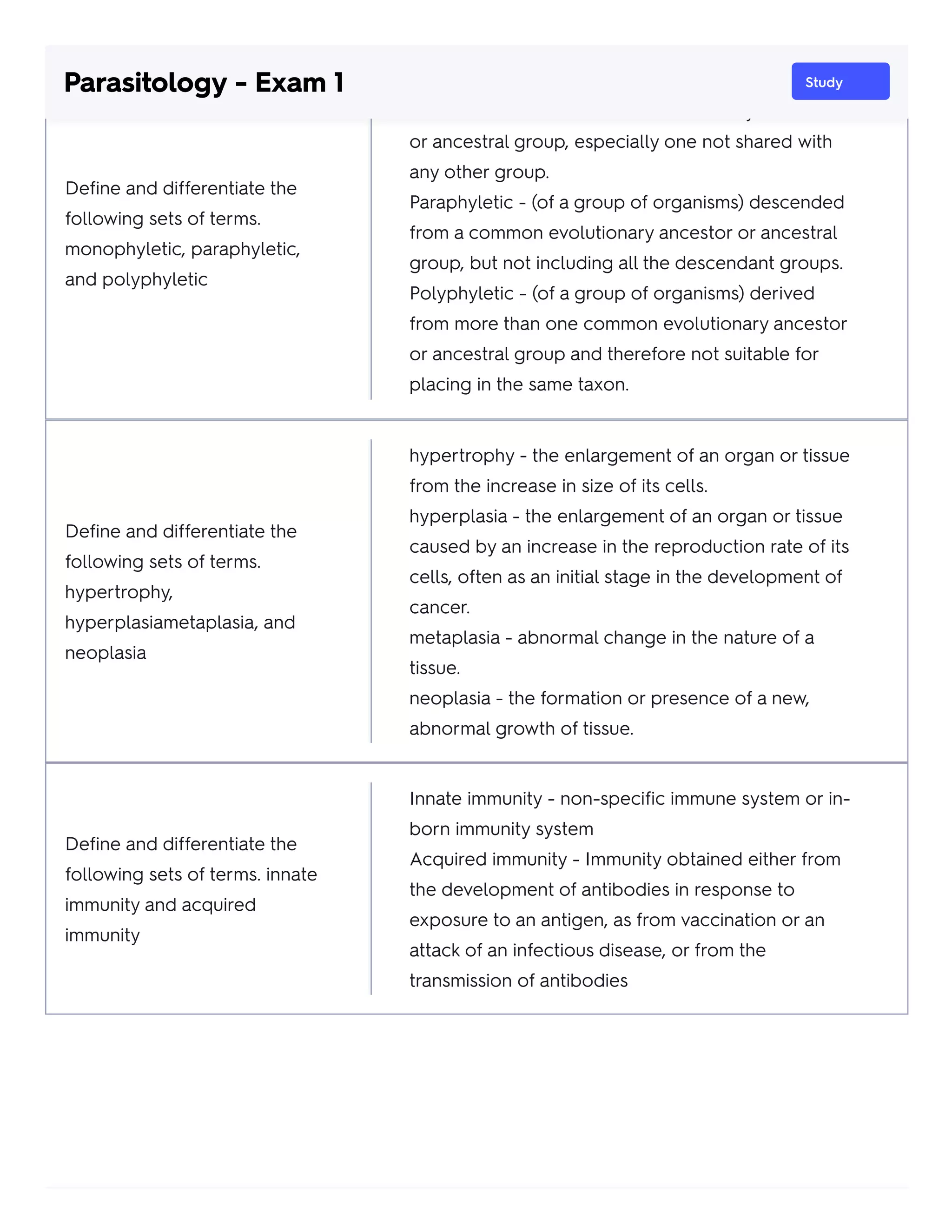 Parasitology - Exam 1 Flashcards _ Quizlet.pdf