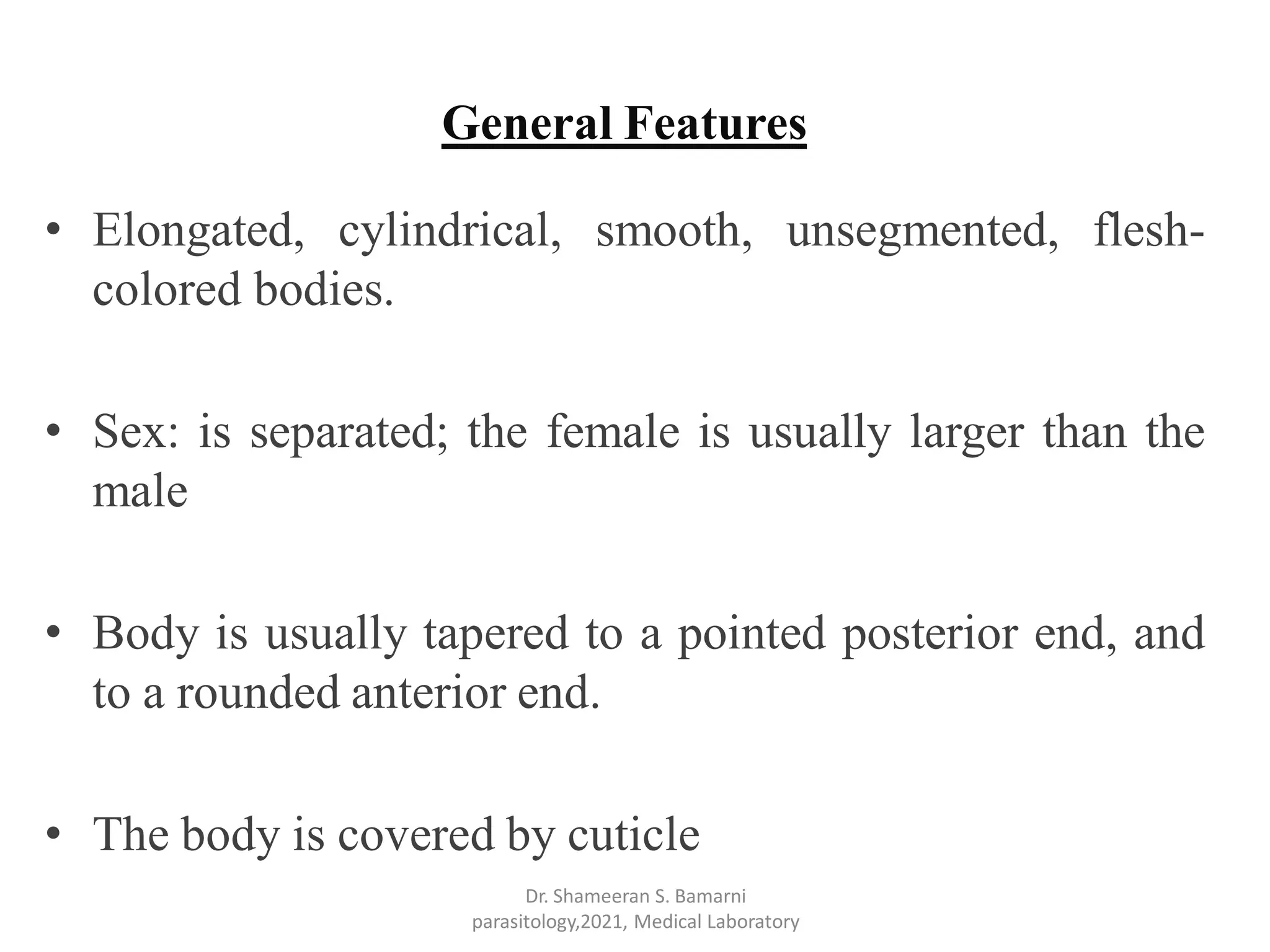 introduction to Nematode and Ascaris lumbricodies | PDF