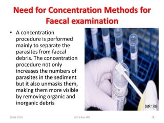 Parasitology Basic Identification methods | PPTX