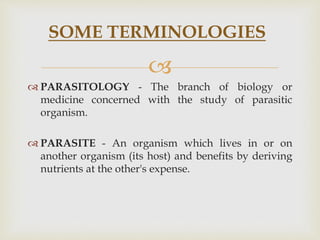 Parasitology dr rahul | PPTX | Infectious Diseases | Diseases and ...