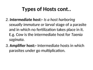 Parasitology for COs Intake 20.ppt presentation | PPT
