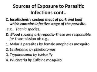 Parasitology for COs Intake 20.ppt presentation | PPT