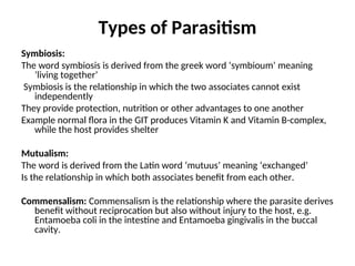 Parasitology for COs Intake 20.ppt presentation | PPT