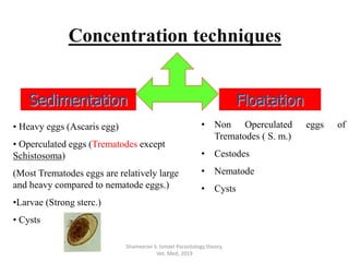 Parasitology paractice 4 | PPT