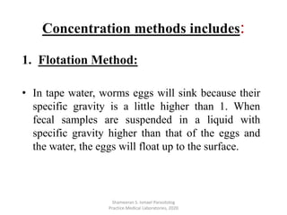 Parasitology paractice 4 | PPT