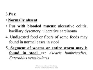 Parasitology practice 2/Health Sciences | PPT