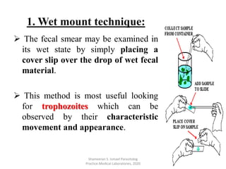 Parasitology practice Lecture 3/Health Science | PPT
