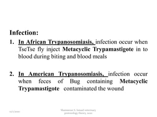 Trypanosomiasis | PDF