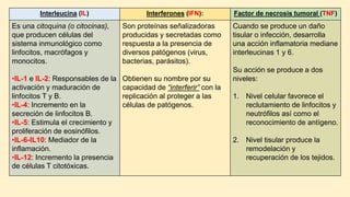 Inmunologia en parásitos con PAMPS y DAMS | PPTX