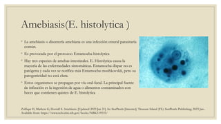 INFECCIONES PARASITARIAS INTSTINALES . INFECTOLOGIA | PPTX