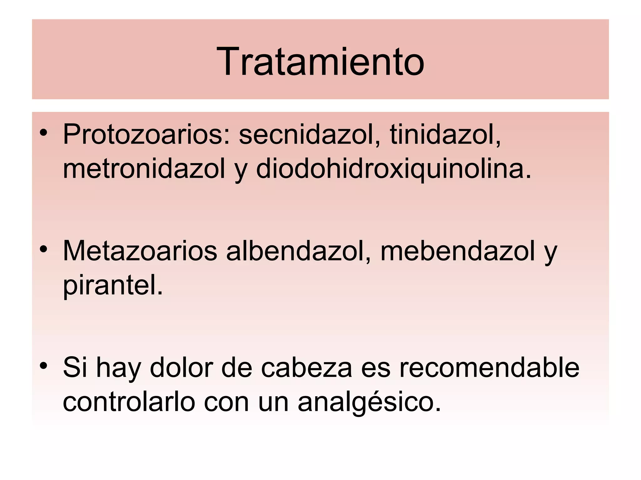 Parasitosis intestinal | PPT