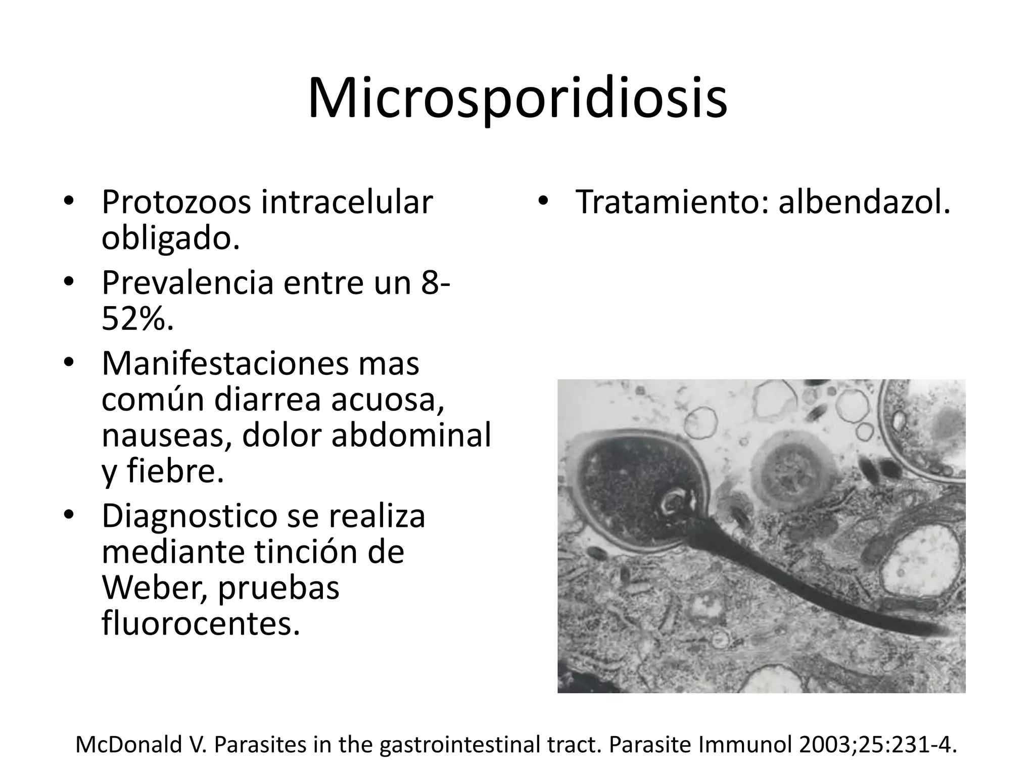 Parasitosis intestinal | PPT