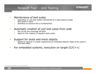 Parasoft fda software compliance part2 | PDF