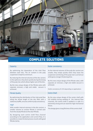 Get Premium Disc Filters For Your Pulp & Paper Machine | PDF
