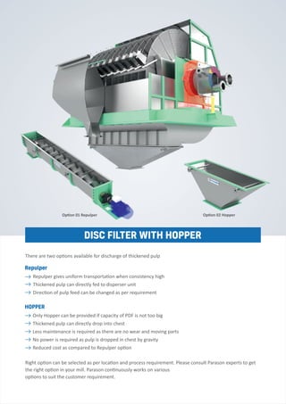 Get Premium Disc Filters For Your Pulp & Paper Machine | PDF