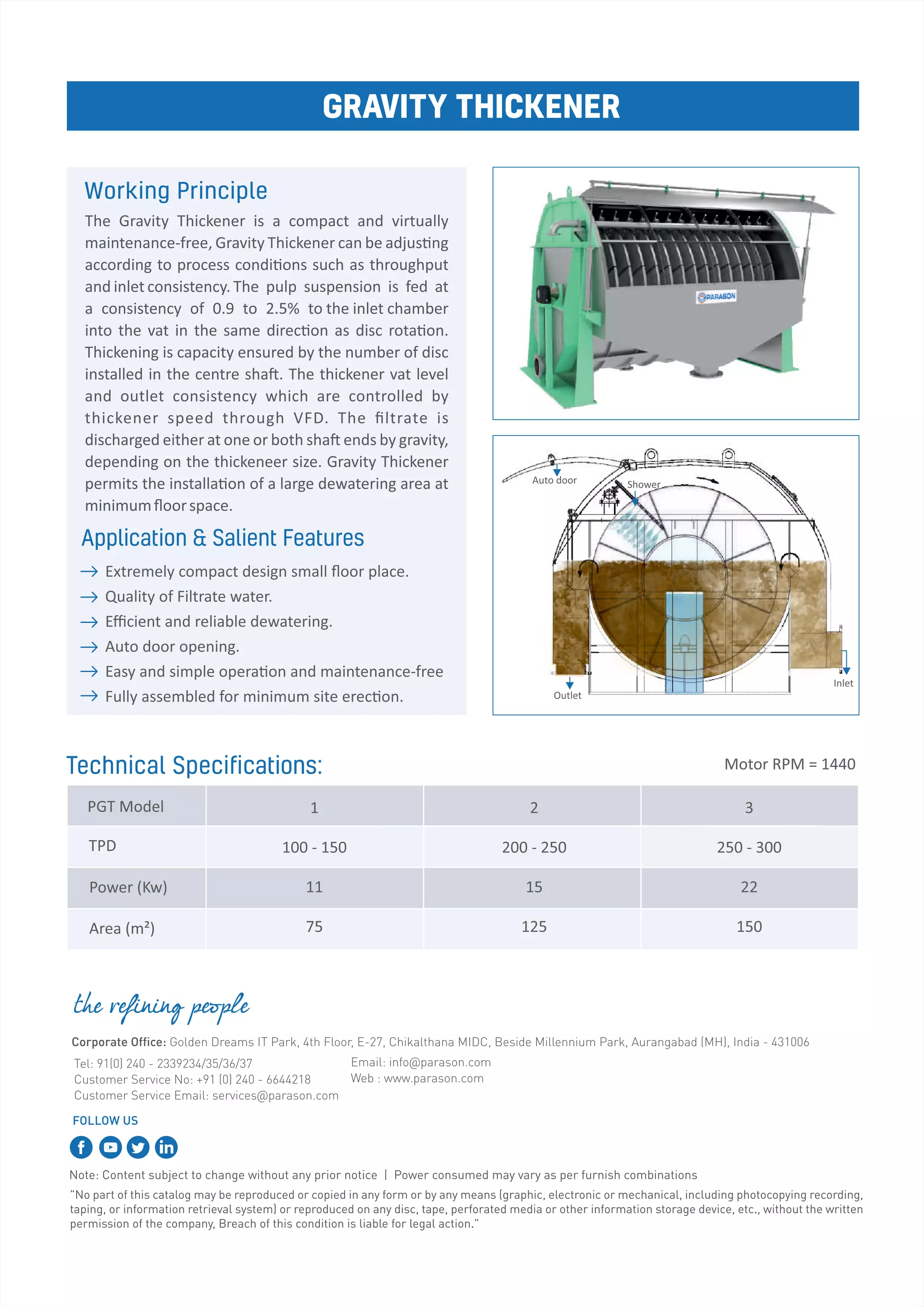 Exclusive Range Of Thickeners For Your Paper Machine | PDF