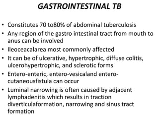 tuberculosis of the abdominal | PPTX