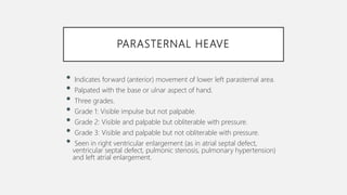 Parasternal heave | PPTX