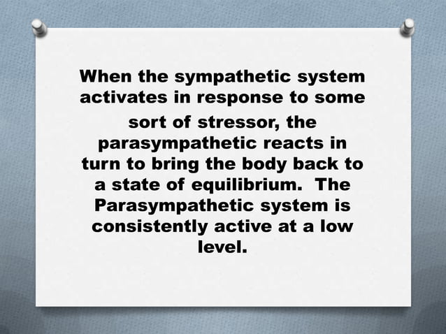 Parasympathethic system | PPTX